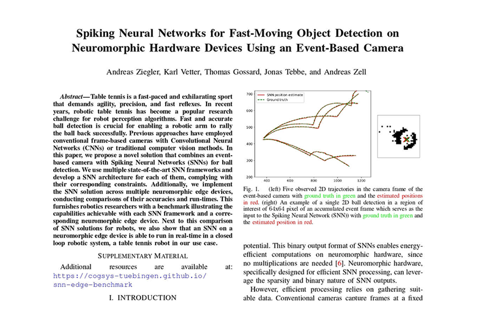 Spiking Neural Networks | Research