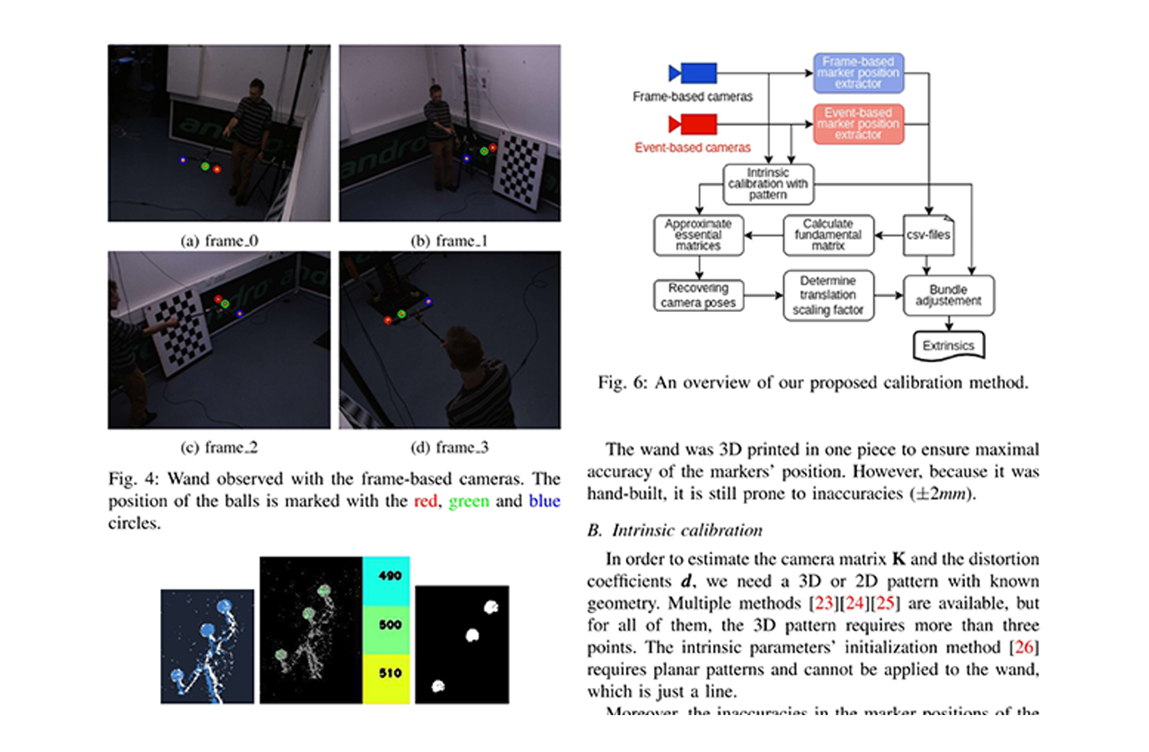 Calibration Framework Wide Baseline Event Based Camera
